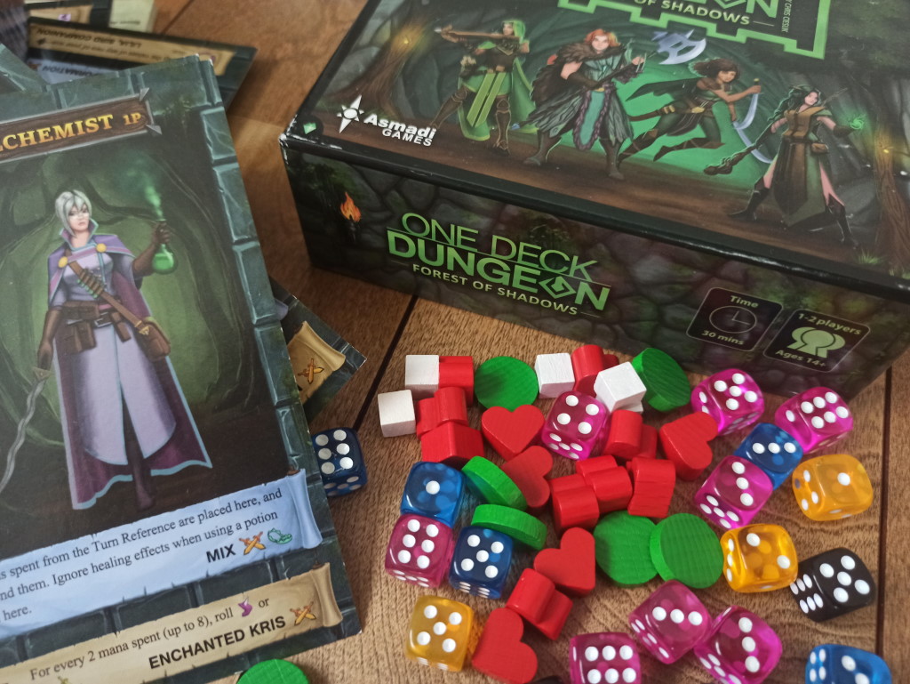 One Deck Dungeon Solo/2P/3P Review: an interesting concept but ...