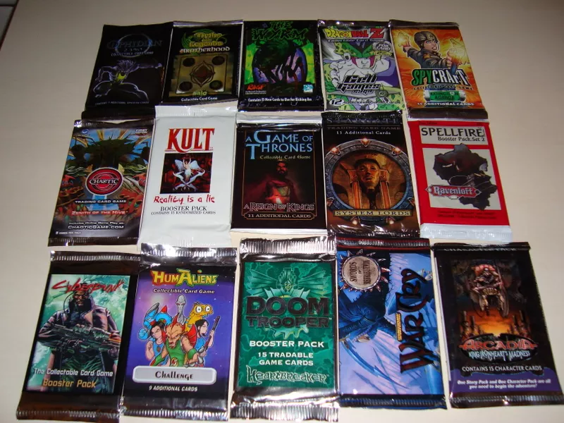 10 Trading Card Games that didn't stand a chance against Magic: The Gathering - Meeple Shelter